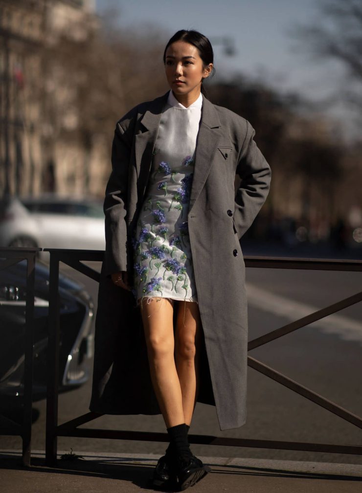 How French Women Style Loafers - Leonce Chenal