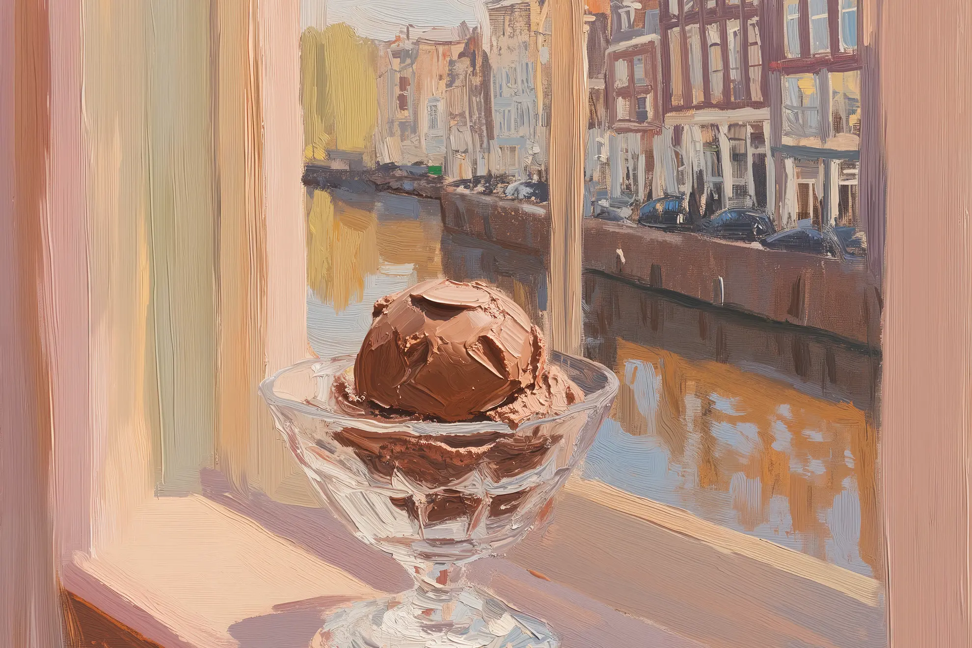 My Homemade Chocolate Gelato (No Ice Cream Maker Needed) - Léonce Chenal